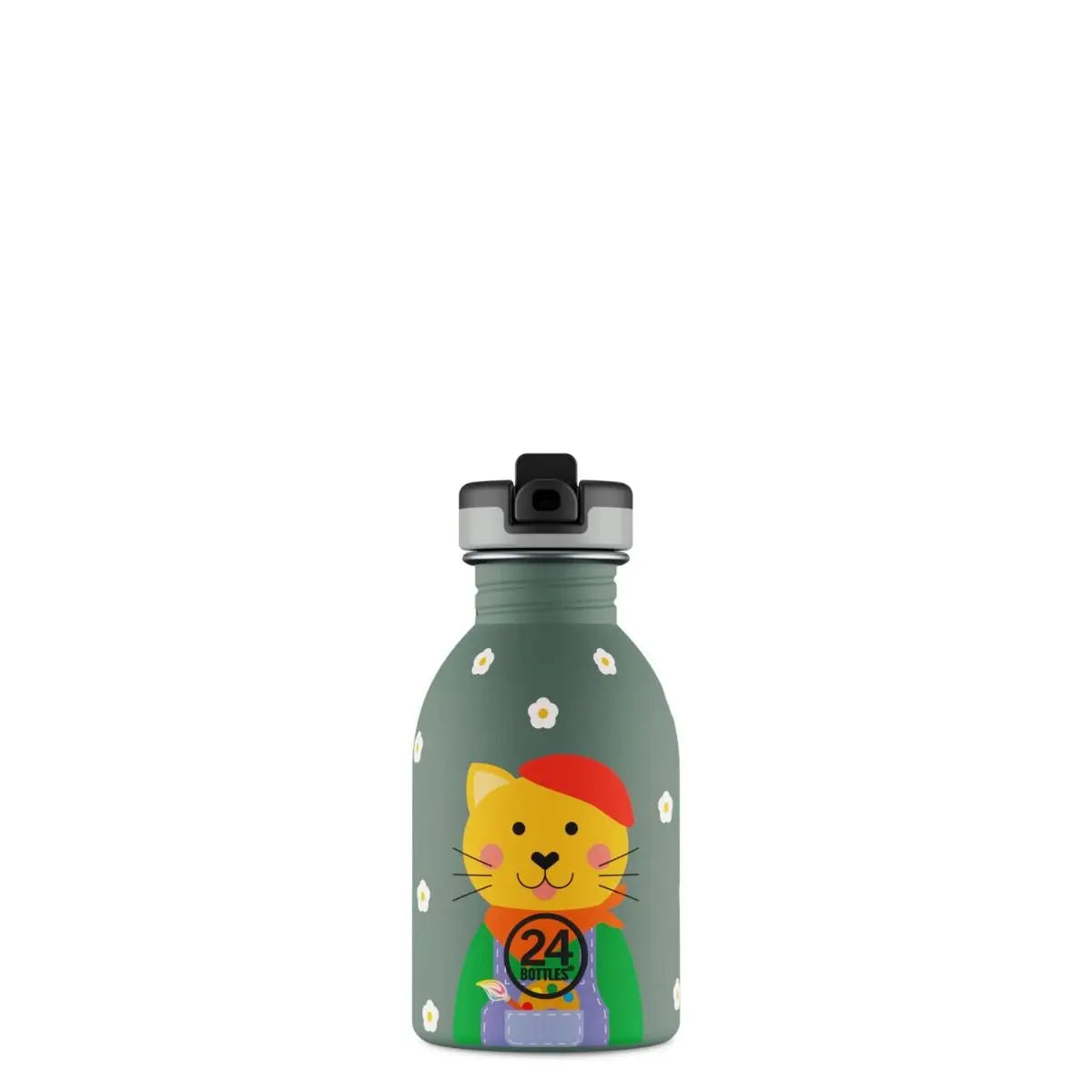 24 Bottles Urban Drikkedunk Børn 250 ml - Smart Cat – Suztain A/S