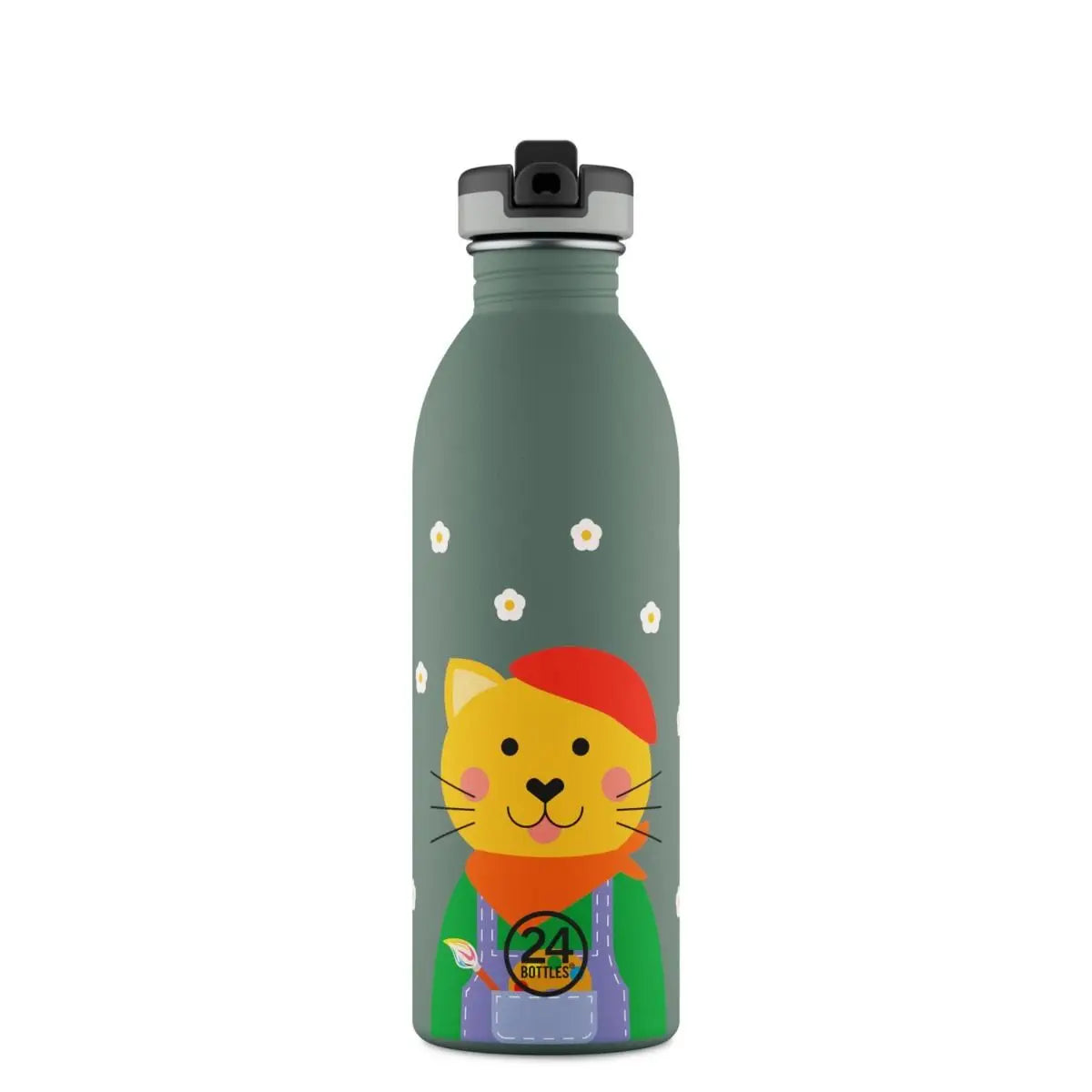 24 Bottles Urban Drikkedunk Børn 500 ml - Smart Cat – Suztain A/S