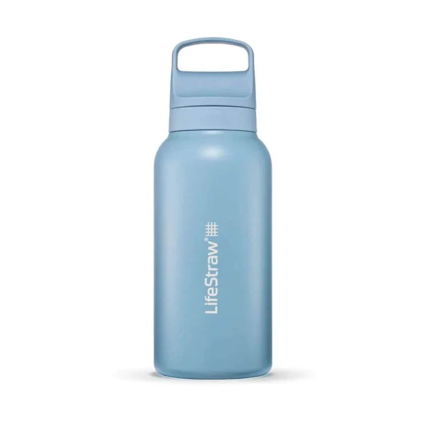 LifeStraw Go 2.0 Drikkedunk Vand Filter 1 L - Icelandic Blue – Suztain A/S