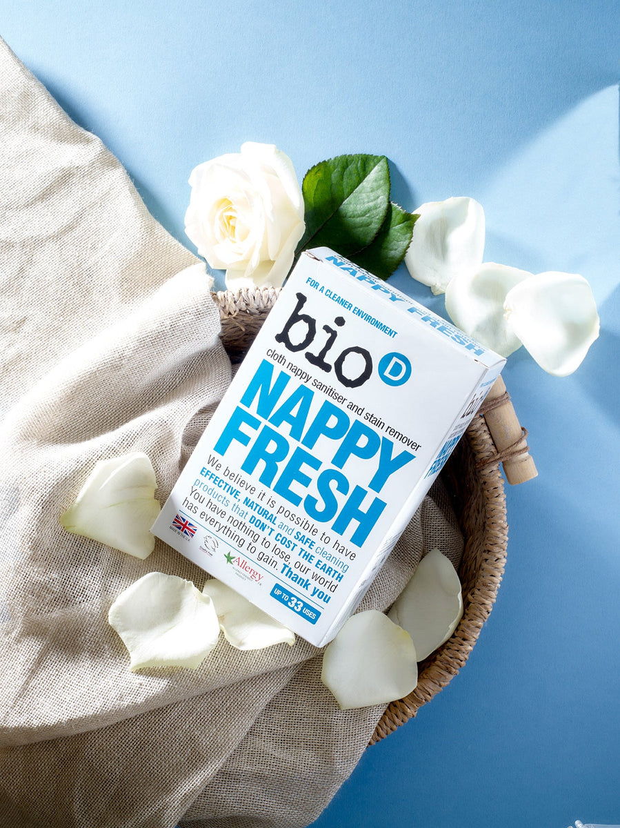 Bio D Nappy Fresh - Allergivenlig desinfektion v/lav temp., 500 gram ...