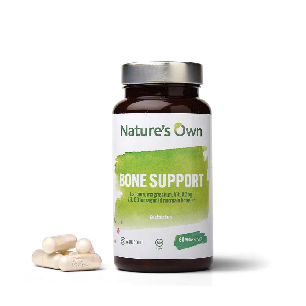 Nature's Own Bone Support 60 kapsler | Kosttilskud – Suztain A/S